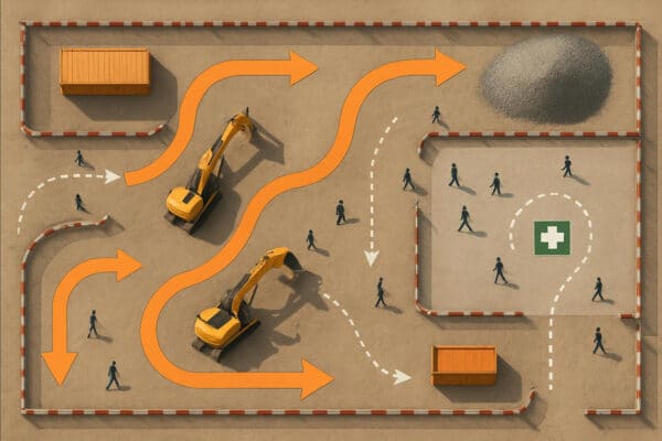 Plan de circulation chantier : Sécuriser et fluidifier